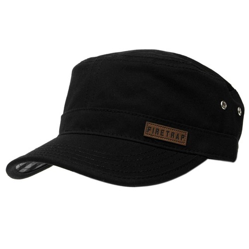 Firetrap Mens Army Hat Cap Cotton | eBay