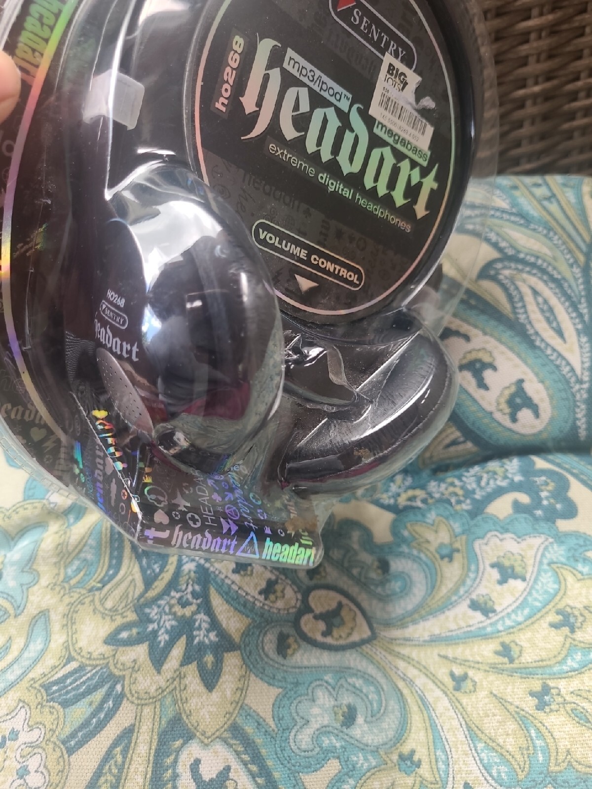 Sentry HO417 Headart Extreme Digital Headphones Neon Pink Band for sale ...