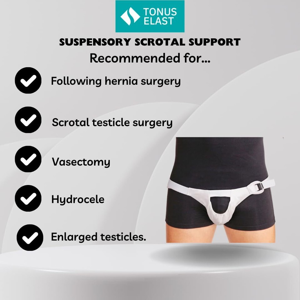 Suspensory Scrotal Support - Medium | eBay