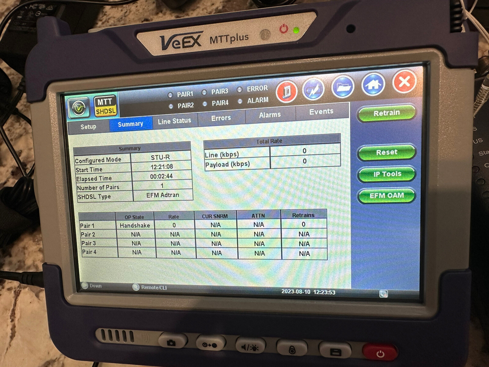 Veex Vepal MTT Plus 260 Platform Network Fiber Tester | eBay