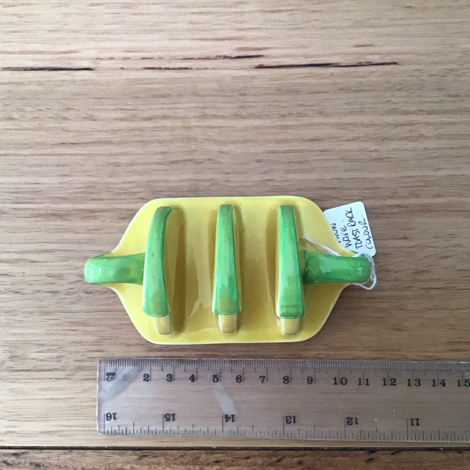 1925+ Vintage Carlton Ware Art Deco Ceramic Yellow Toast Rack Made in ...