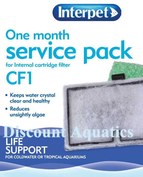 Interpet 3 Month Service Kit Cartridge Filter - CF1 for sale online | eBay