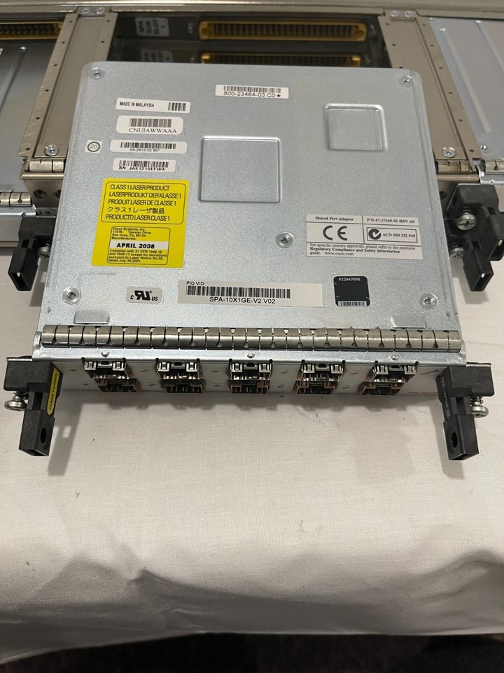 CISCO SPA-10X1GE-V2 VO2 Cisco 10-Port Gigabit Ethernet Shared Port ...