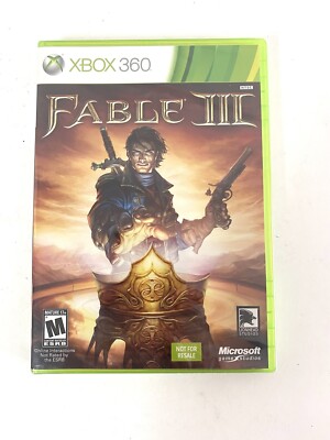 Fable III Fable 3 (Xbox 360, 2010) Complete w/ Manual -NEW/SEALED ...