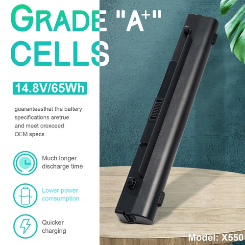 4400mAh A41-X550 A41-X550A Battery for ASUS X450 X452 X550 R409 R510 ...