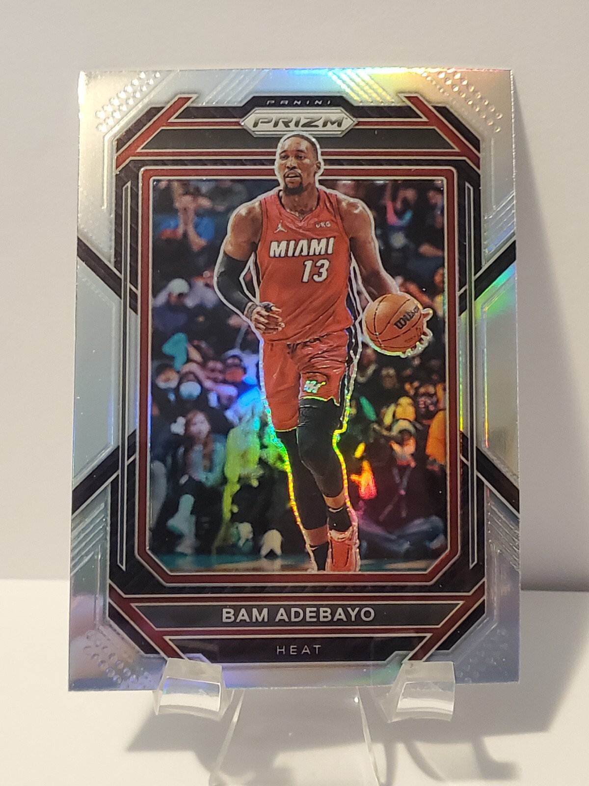 2022-23 Bam Adebayo Panini Prizm Silver #155 | eBay