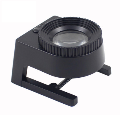 12X Zinc Alloy HD Magnifier Magnifying Glass with 3 LED Lights and ...