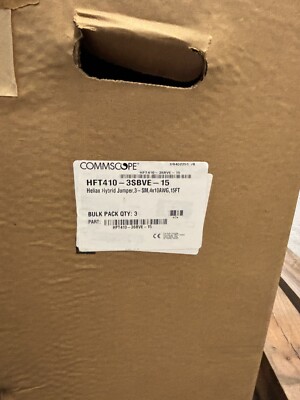 Commscope 15 ft HELIAX FiberFeed Hybrid Cable Assembly HFT410-3SBVE-15 ...