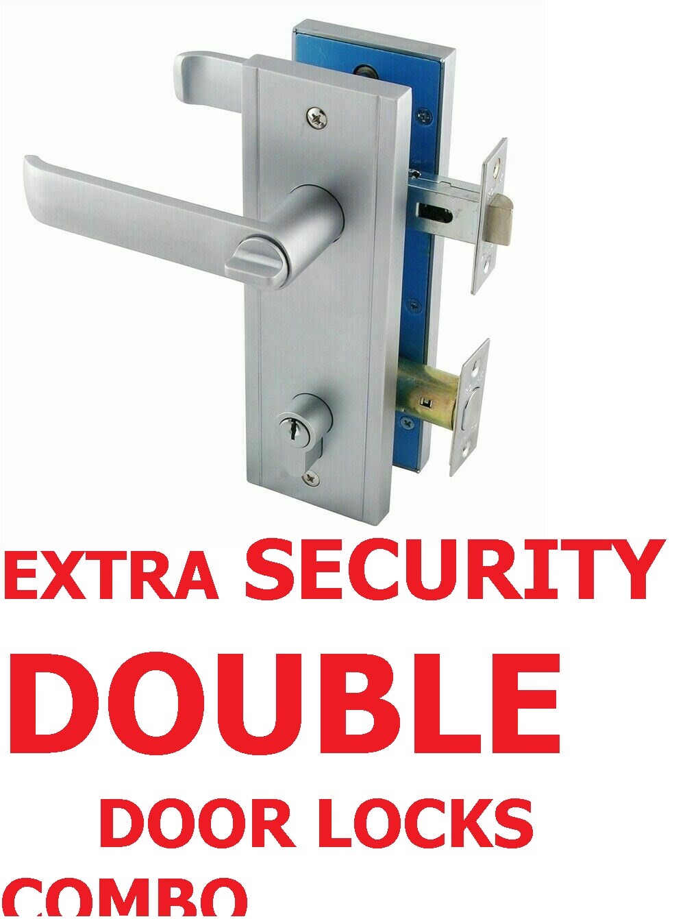 QUALITY IKONIC ASHLEE SECURITY DOUBLE DOOR LOCKS COMBO SECURE SECURITY ...