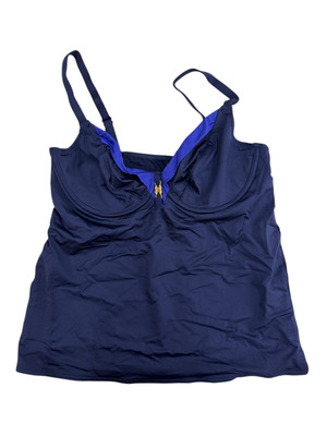 Fantasie INK Ocean Drive Underwire Plunge Tankini Swim Top, US 38F, UK ...