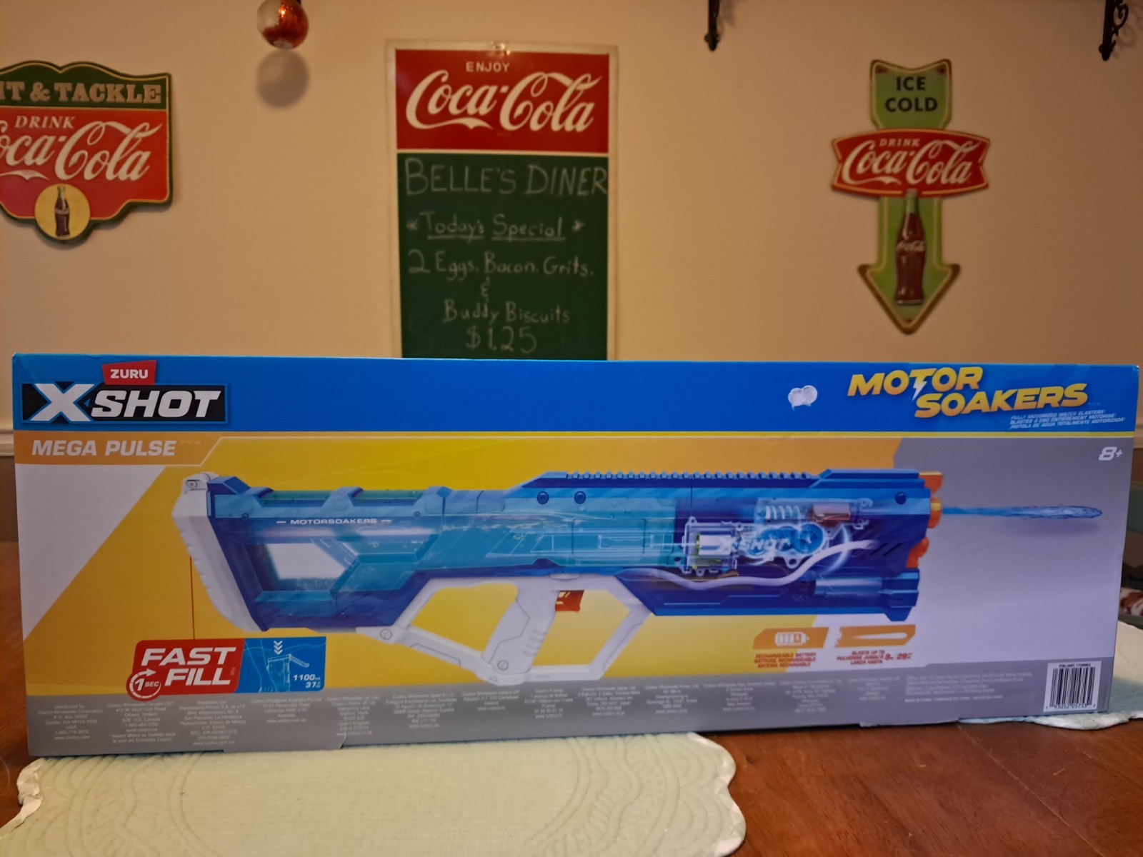 X-SHOT Mega Pulse Water Blaster Fullt Motorizer Water Blasters Motor ...