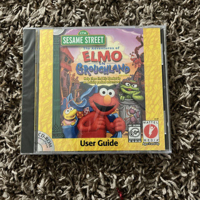 Sesame Street The Adventures of Elmo in Grouchland Mattel PC CD-ROM ...
