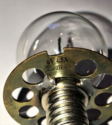 BIOMICROSCOPE BULB 6V 4.5A P44S E14 - OP2366 6V4.5A HS DF366 77189 9 ...