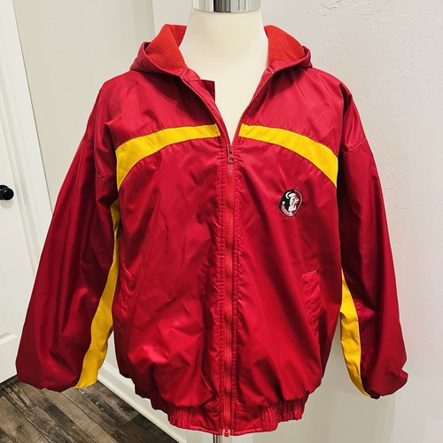 Vintage Florida State University FSU Seminoles Hooded Jacket Men's 2XL ...
