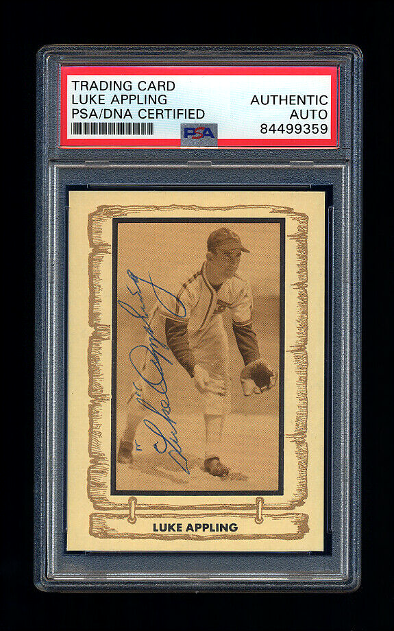 Luke Appling Autographed Memorabilia | Signed Photo, Jersey ...