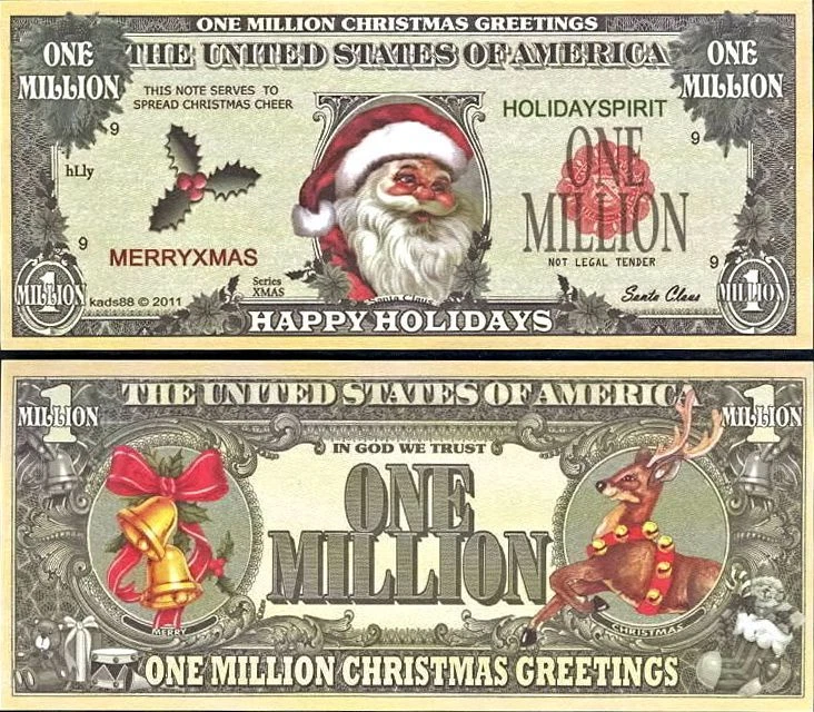 Christmas Play Money