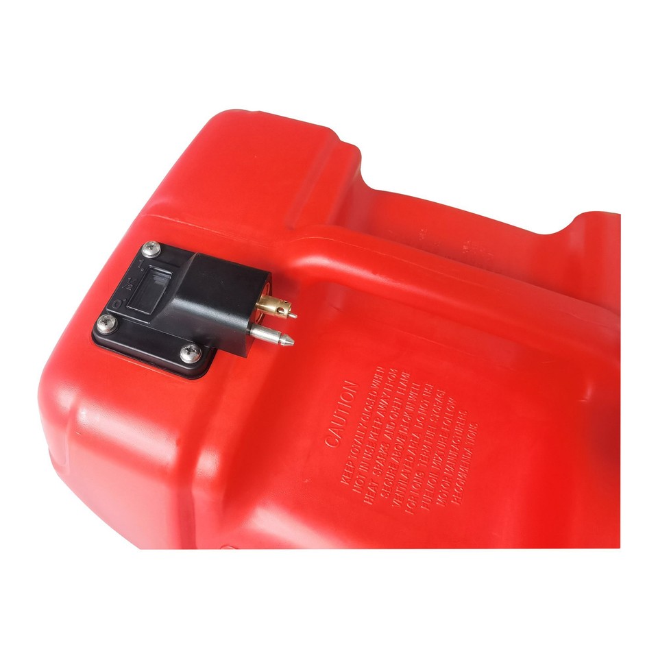 Portable 3.2 Gallon 12L Marine Tank External Fuel Tank Outboard Boat ...