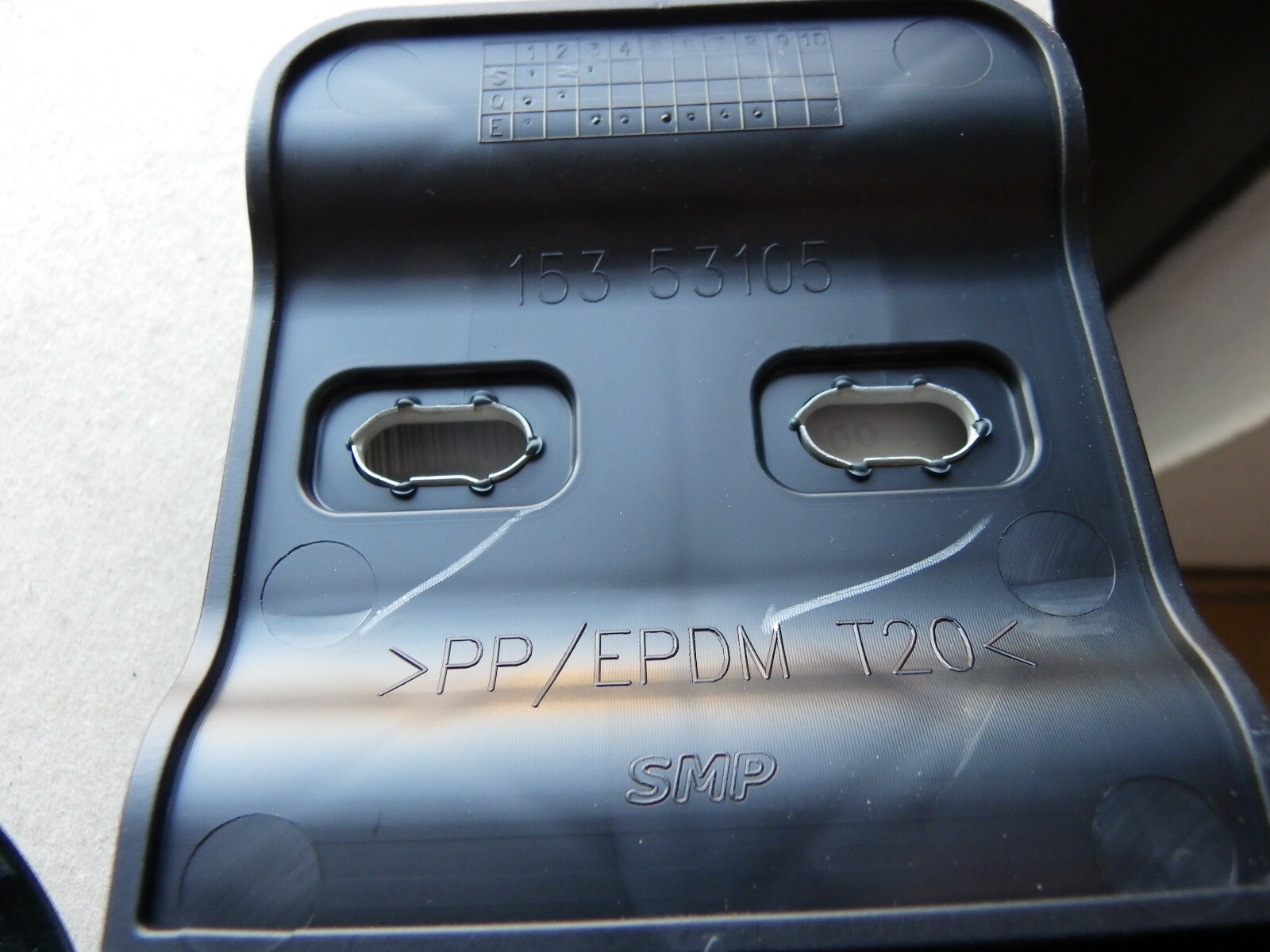 Original Mercedes Benz W167 GLE Halter A1678808100 Stoßfänger hinten ...