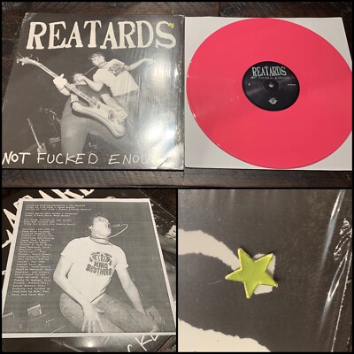 REATARDS Not Fucked Enough LP Pink Vinyl 100-Jay Reatard Black Lips ...
