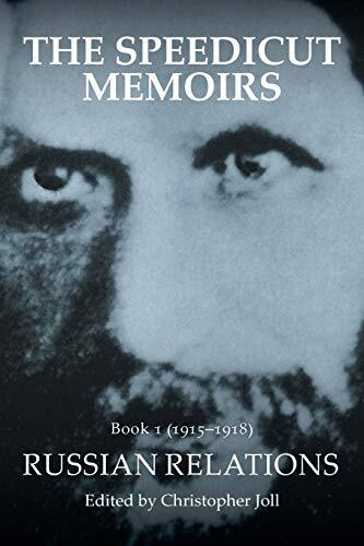 The Speedicut Memoirs: Book 1 (1915... by Joll, Christopher Paperback ...