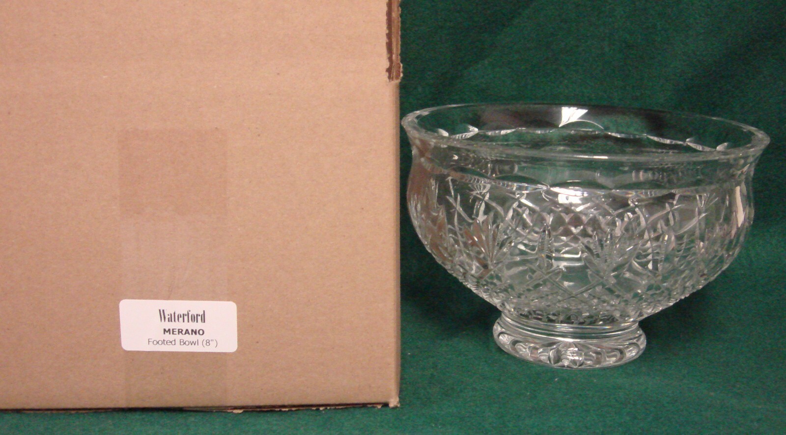 Waterford MERANO Footed Bowl (8") Centerpiece MINT IN BOX More Items ...
