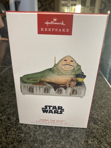 Hallmark 2023 Keepsake Star Wars Jabba the Hutt Christmas Ornament New ...
