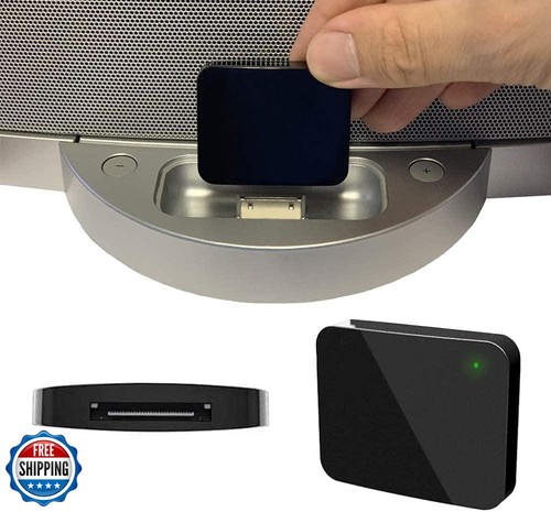 30 Pin Bluetooth Adapter, BUTIAO Wireless 30Pin Stereo Audio Adapter ...