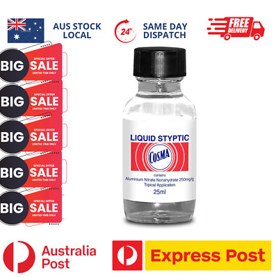 Cosma Liquid Styptic Nails Stop Blood Bleeding Skin Shaving 25ml | eBay ...