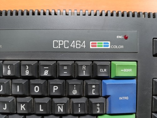 Amstrad CPC 464 Retro Vintage Ordenador 64K Color con Teclado y Plaga ...