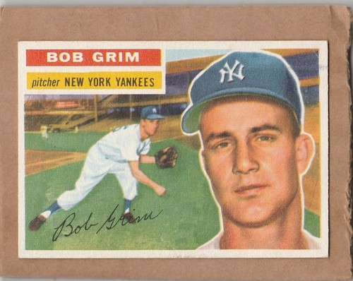 1956 Topps #52 Bob Grim | eBay