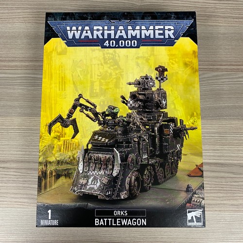 ORKS BATTLEWAGON WARHAMMER 40K LOOTED TANK VEHICLE TRANSPORT GAMES ...