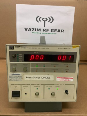 Hewlett Packard 6033A System Autoranging Power Supply - Working | eBay