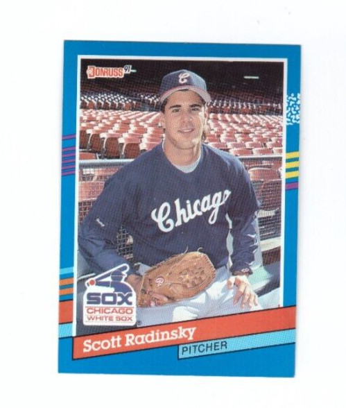 1991 Donruss Baseball Card #332 Scott Radinsky White sox | eBay