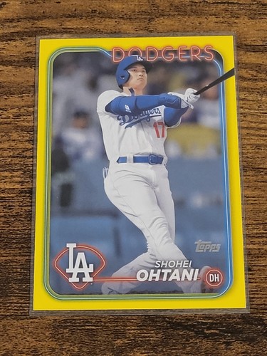 2024 Topps Series 2 - Yellow #500 Shohei Ohtani | eBay