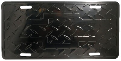Chevy Chevrolet Black Diamond Deck 6"x12" License Plate | eBay