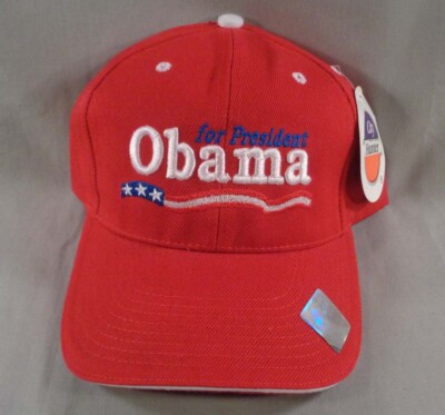 Vintage Official Licensed Obama for President Baseball Cap Hat New w ...