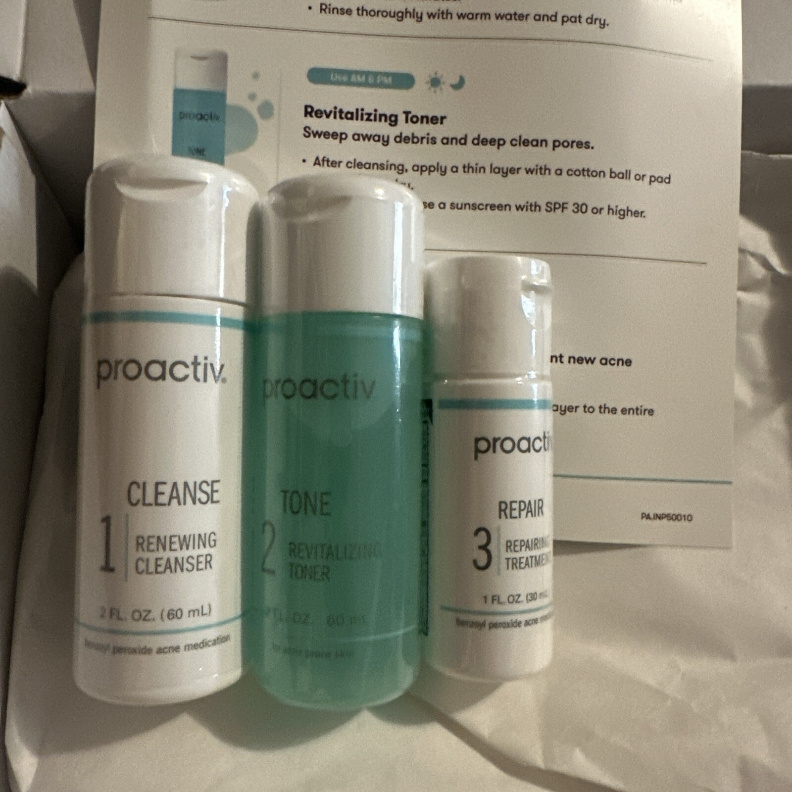 Proactiv Step 1 2 3 Cleanse Tone Repair | eBay
