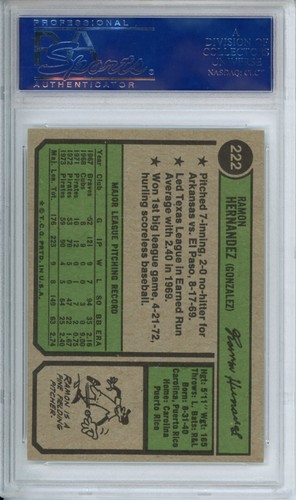 1974 Topps - #222 Ramon Hernandez for sale online | eBay