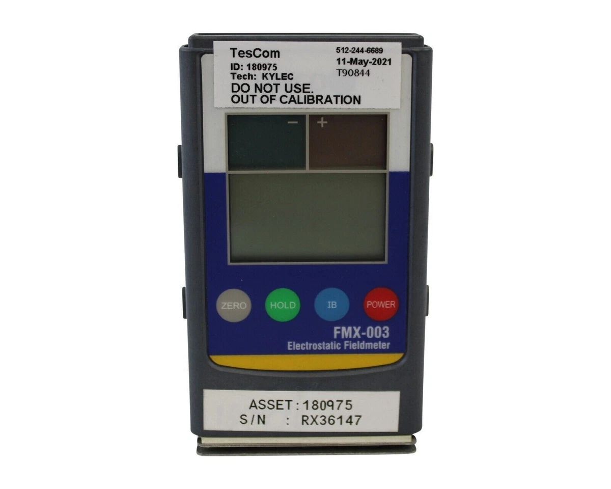 Fmx 004 Fmx 003 Handheld Electrostatic Field Meter Esd Test 48 Off