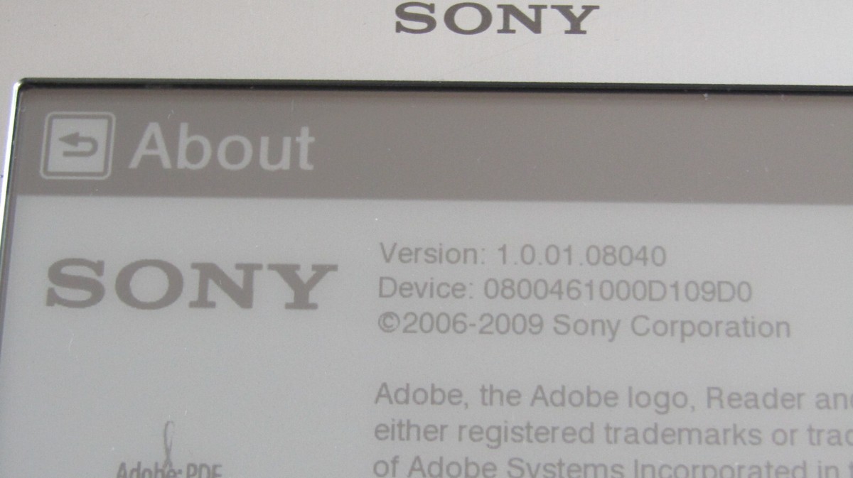Sony Reader Logo