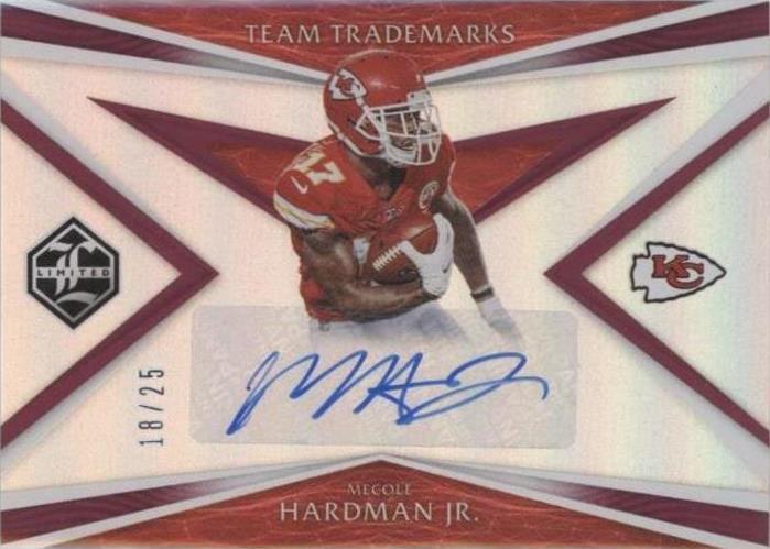 2020 Panini Limited - Team Trademarks Autographs Mecole Hardman Jr. #TT ...