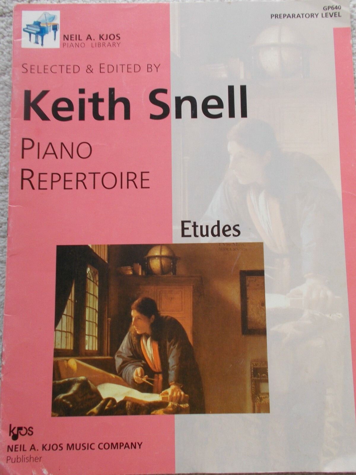 Keith Snell Piano Etudes Preparatory Level Unmarked | eBay