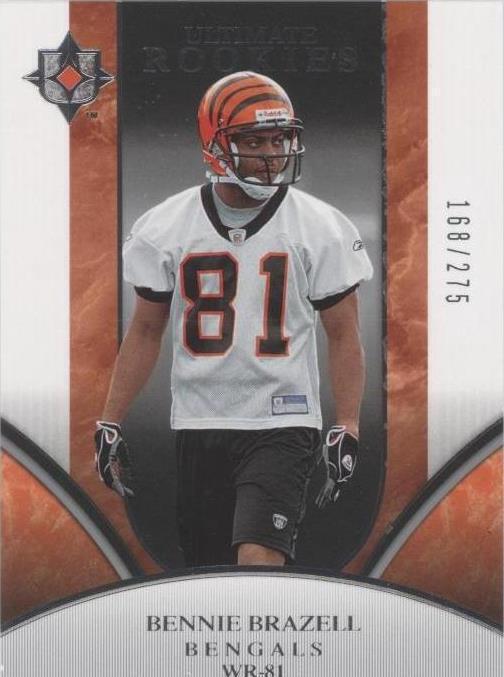 2006 Ultimate Collection - Ultimate Rookies Bennie Brazell #270 /275 ...