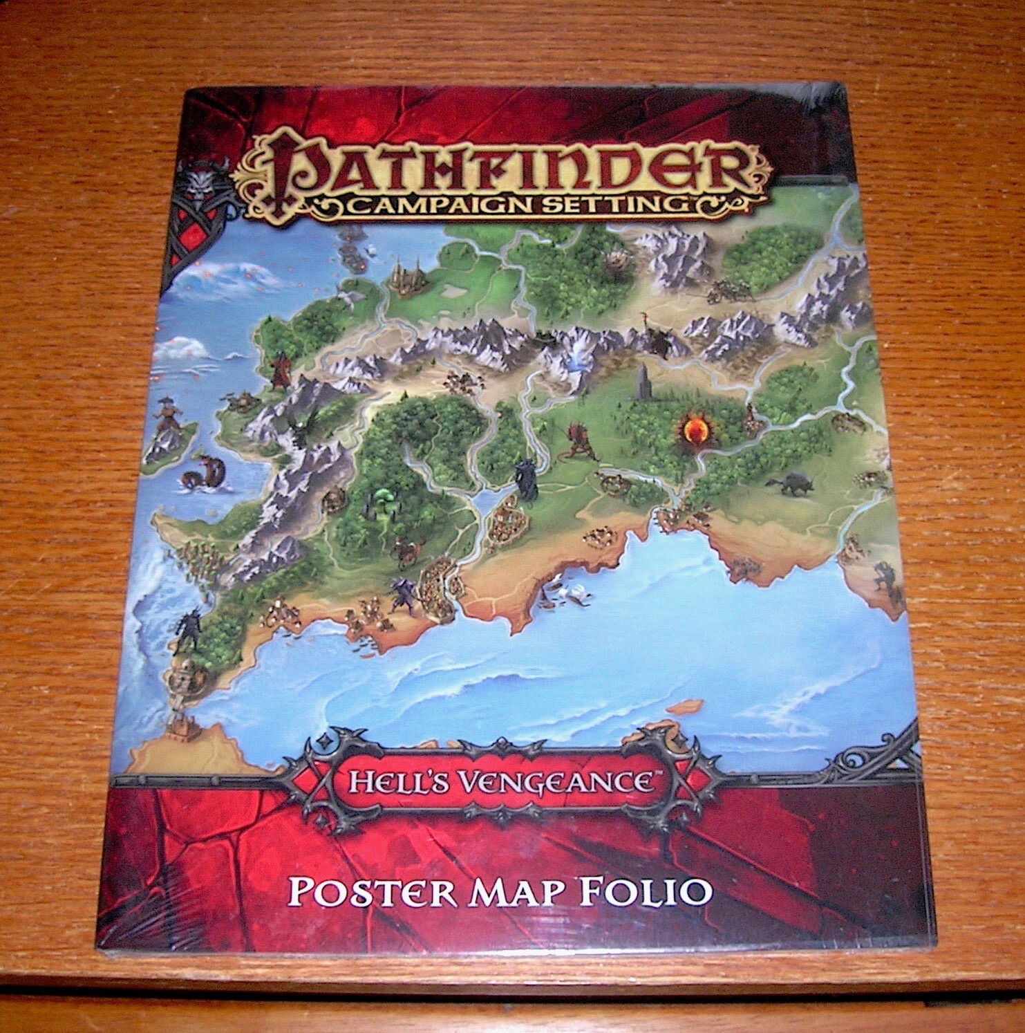 Pathfinder Campaign Setting : Hell's Vengeance Poster Map Folio by ...