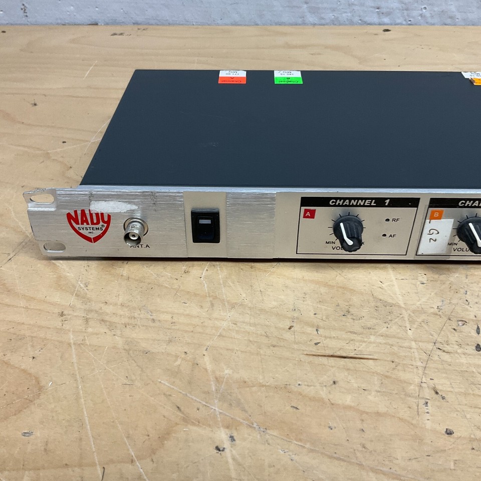 Nady 401X Quad 4 Channel VHF Wireless Receiver Tested UNIT ONLY | eBay