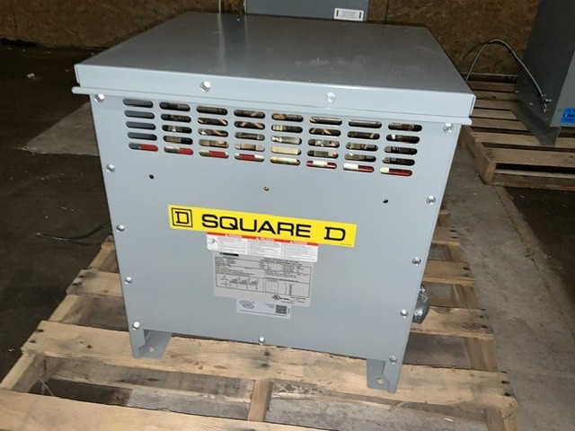 ⚡️SQUARE D EXN15T3H TRANSFORMER 15 KVA 3 PHASE 480 DELTA HV 208Y/120 LV ...