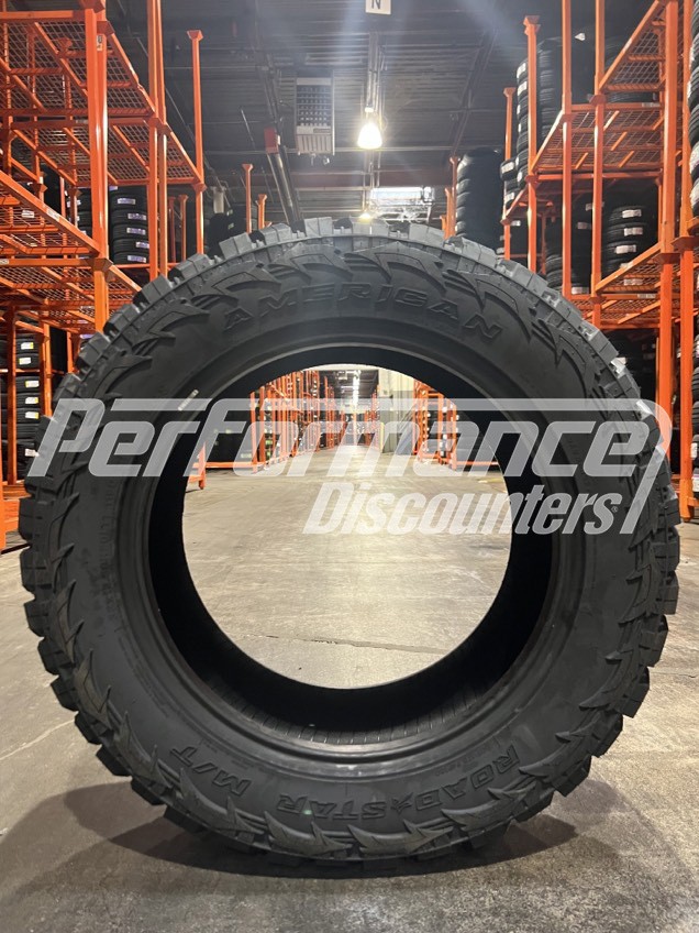 4 New American Roadstar M/T Tires 33X12.50R20 119Q LRF 33 12.50 20 ...