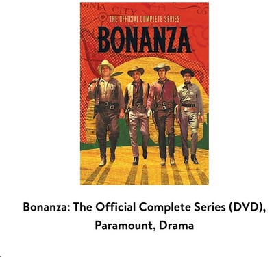 Bonanza: the Official Complete Series (DVD) 191329231562| eBay