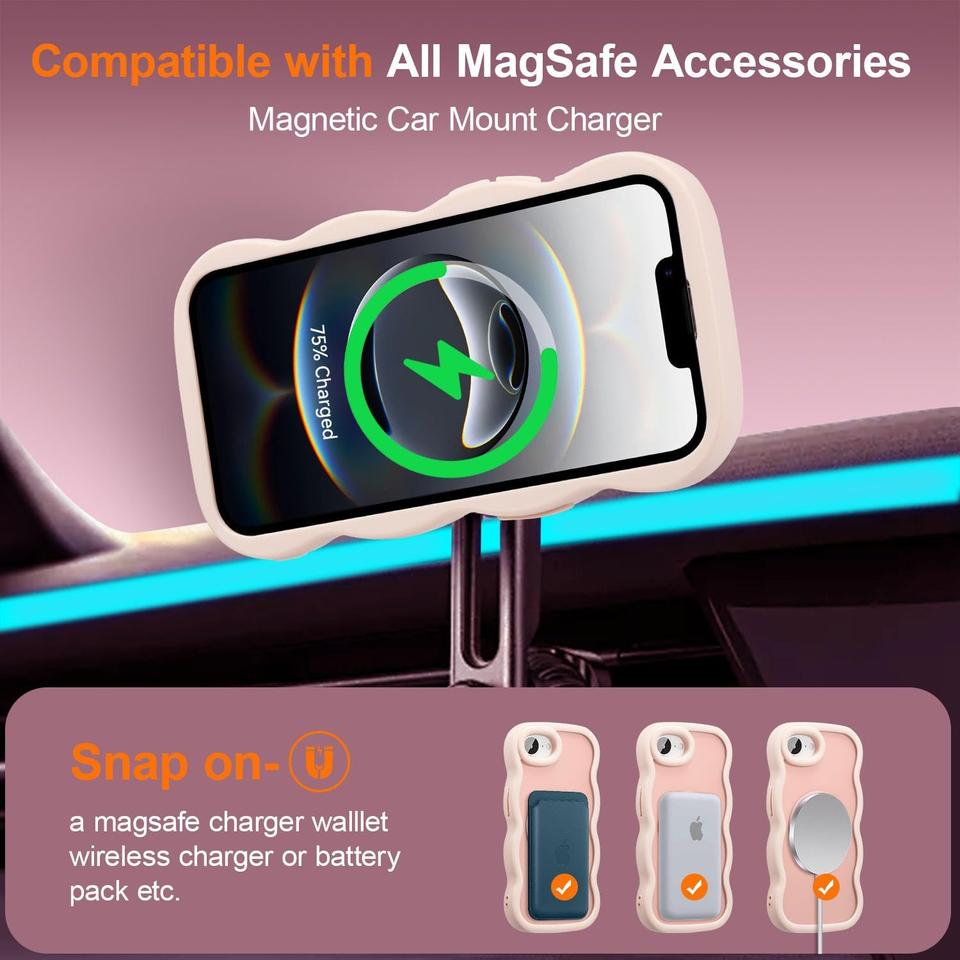 Magnetic for Iphone 16E Case, Cute Cover Compatible with Magsafe, 2025 Transpare | eBay Australia