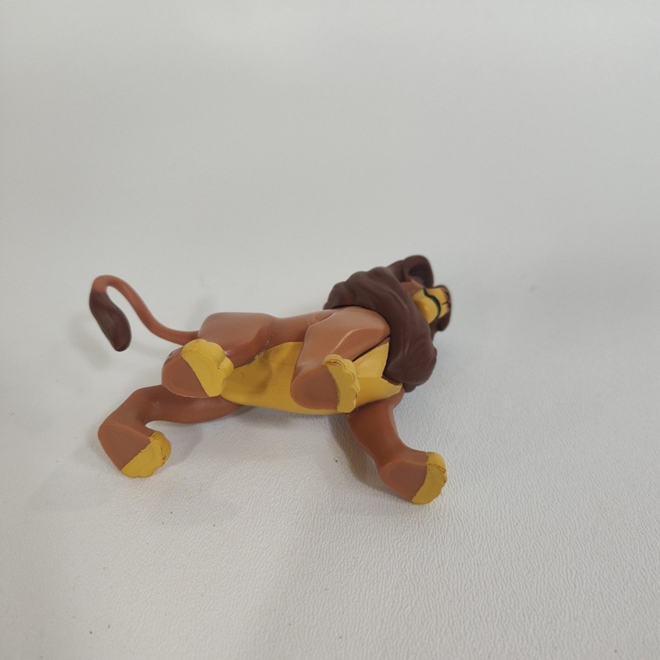 Disney Lion King ADULT SIMBA Figure 4" PVC Plastic Lion Guard Toy Cake ...